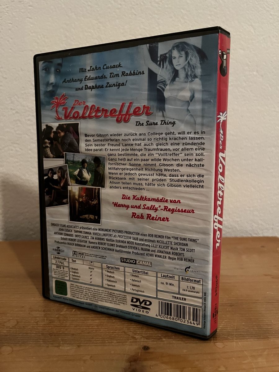 DVD Komödie - Der Volltreffer / The Sure Thing (Gebraucht) in ...