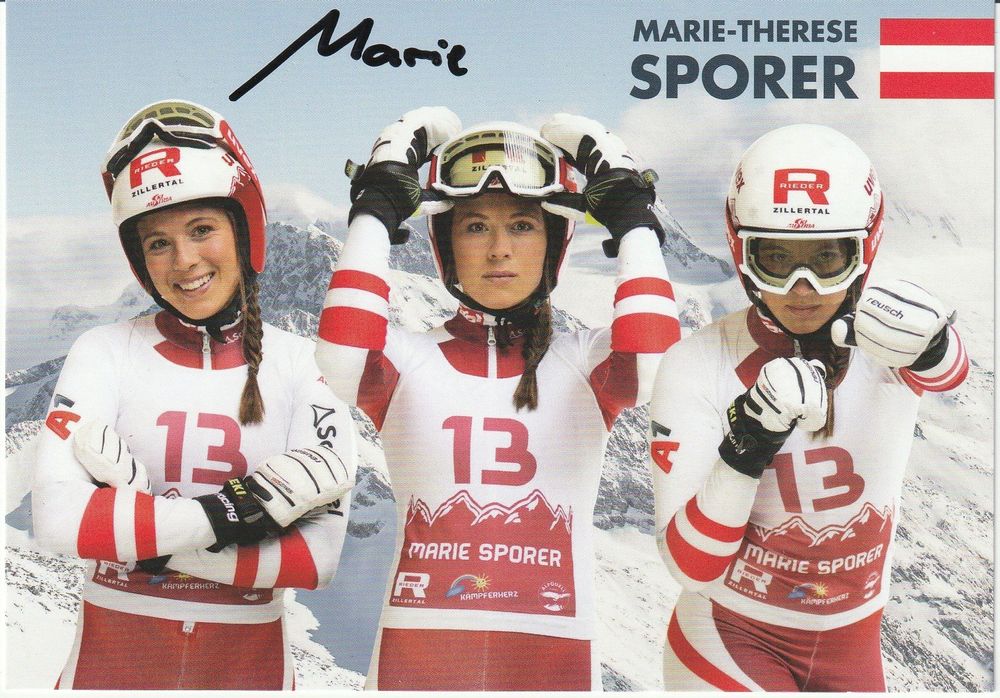 Marie-Therese Sporer / Originalautogramm (Gebraucht) in Schwyz für CHF ...