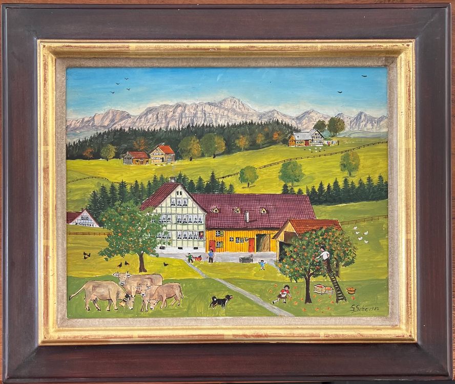 Appenzeller Bauernmalerei | Kaufen auf Ricardo