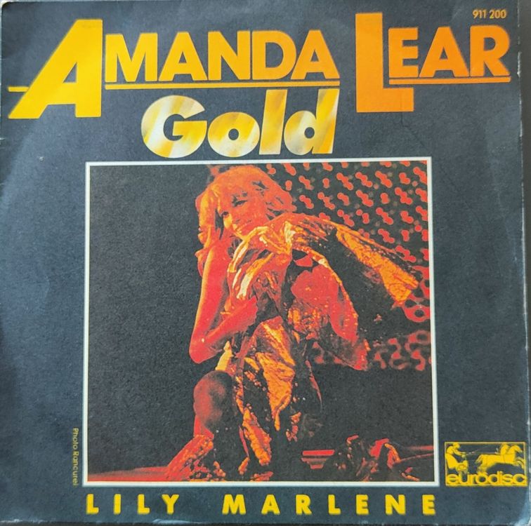 Vinyl Single Amanda Lear - Gold/Lily Marlene (Gebraucht) in Langenthal ...