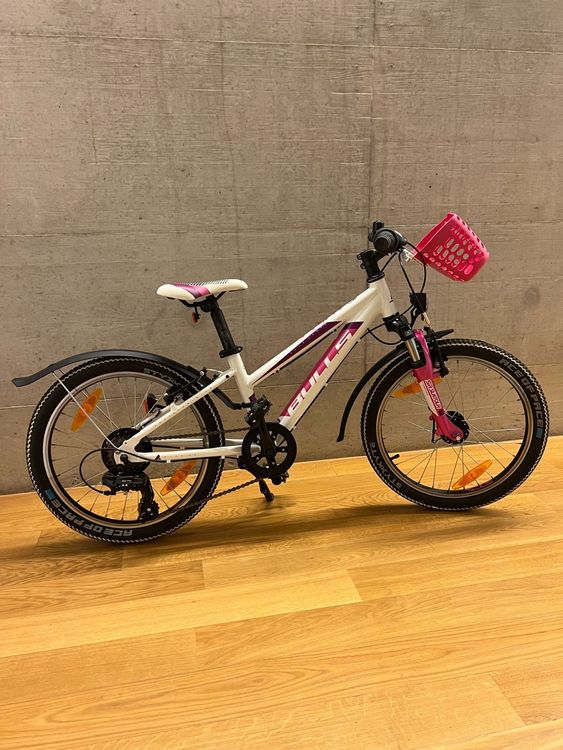 Mädchenvelo Bulls Tokee Street - 20 Zoll weiss-pink (Gebraucht) in ...