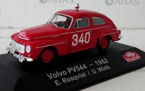 Volvo PV544 rot #340 Rallye Monte Carlo 1962 E. Rosqvist / (Neu und ...