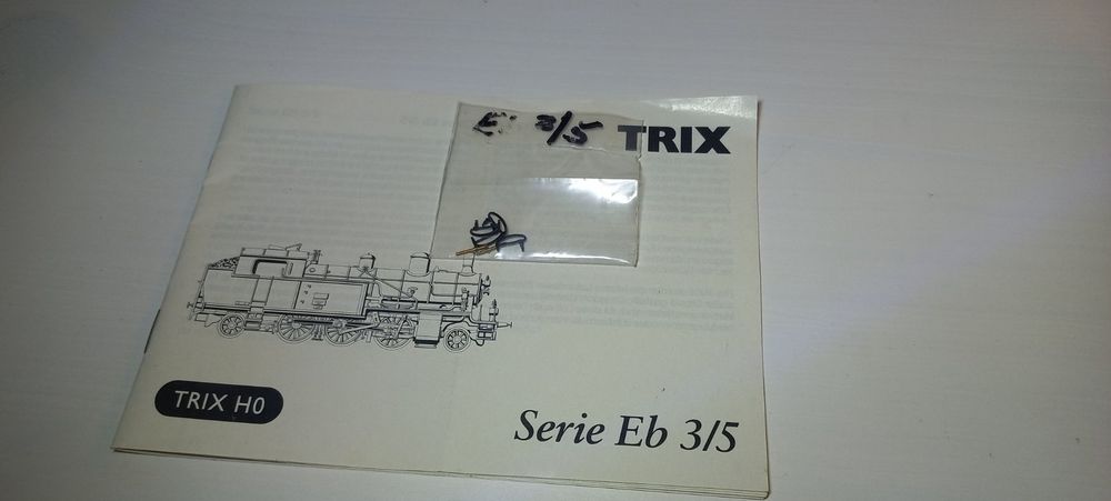 Märklin / TRIX 22567 SBB Eb 3/5 Anleitung & Zurüstteile H0 | Kaufen auf ...