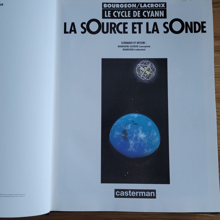 BD EO Le Cycle De Cyann La Source Et La Sonde ( Bourgeon ) | Kaufen auf ...