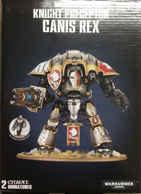 Warhammer 40K Imperial Knights - Knight Preceptor Canis Rex | Kaufen ...