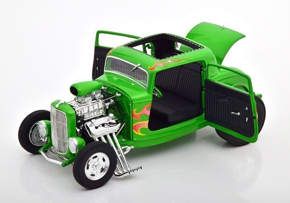 FORD HOT ROD RAT FINK 1932 GRÜN 1:18 GMP | Kaufen auf Ricardo