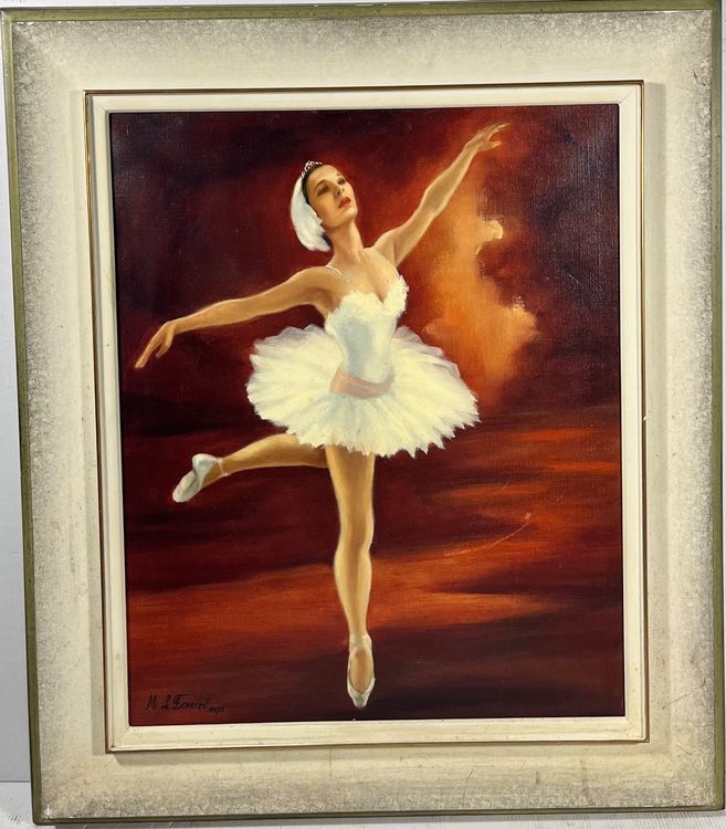 70. er Jahre Ölgemälde von eine Balerina , Unl. Signiert (Gebraucht) in Root für CHF 49 – mit ...