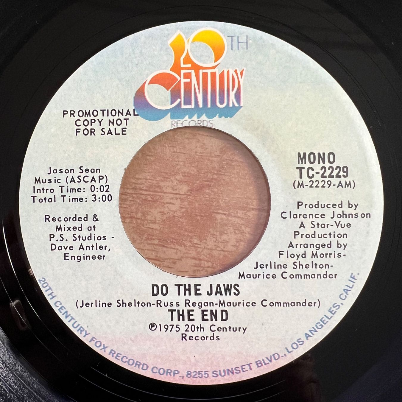 End - Do The Jaws / US-Promo 1975 - Very nice Copy (Gebraucht) in Gais ...