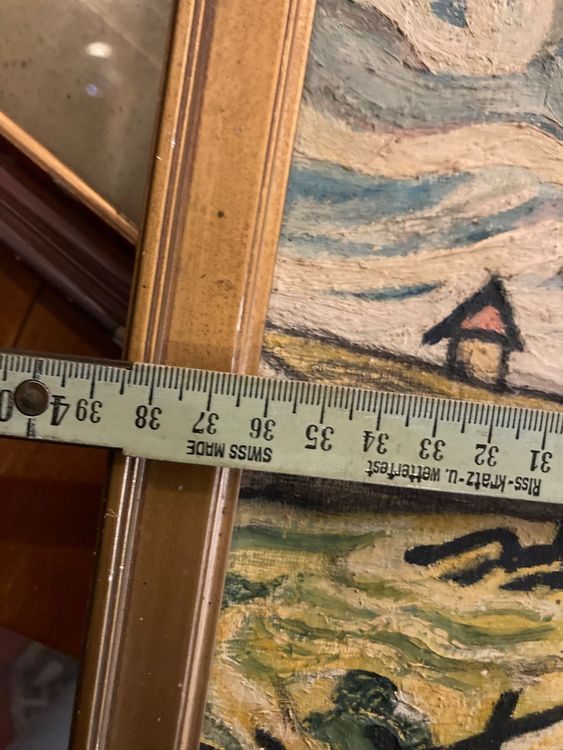 Tableau peinture Moulin Gemälde signé signiert DURUSSEL (Gebraucht) in St-Cierges für CHF 140 ...