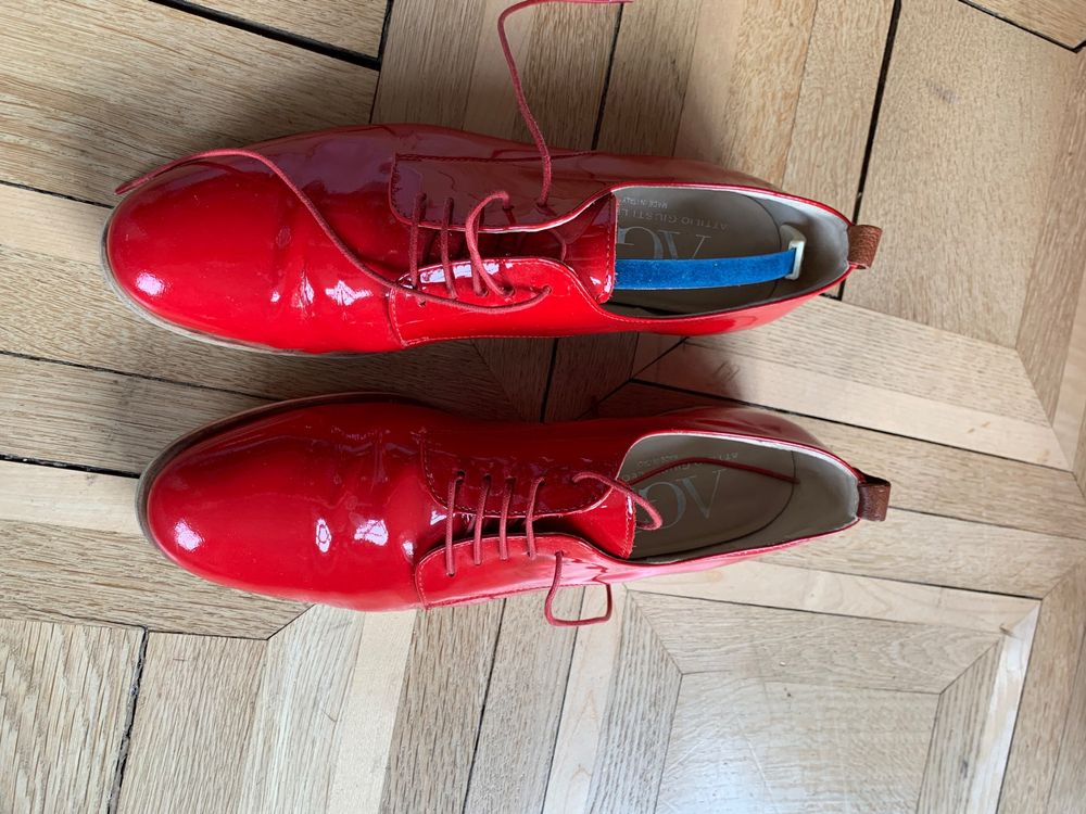 Patent red shoes | Kaufen auf Ricardo