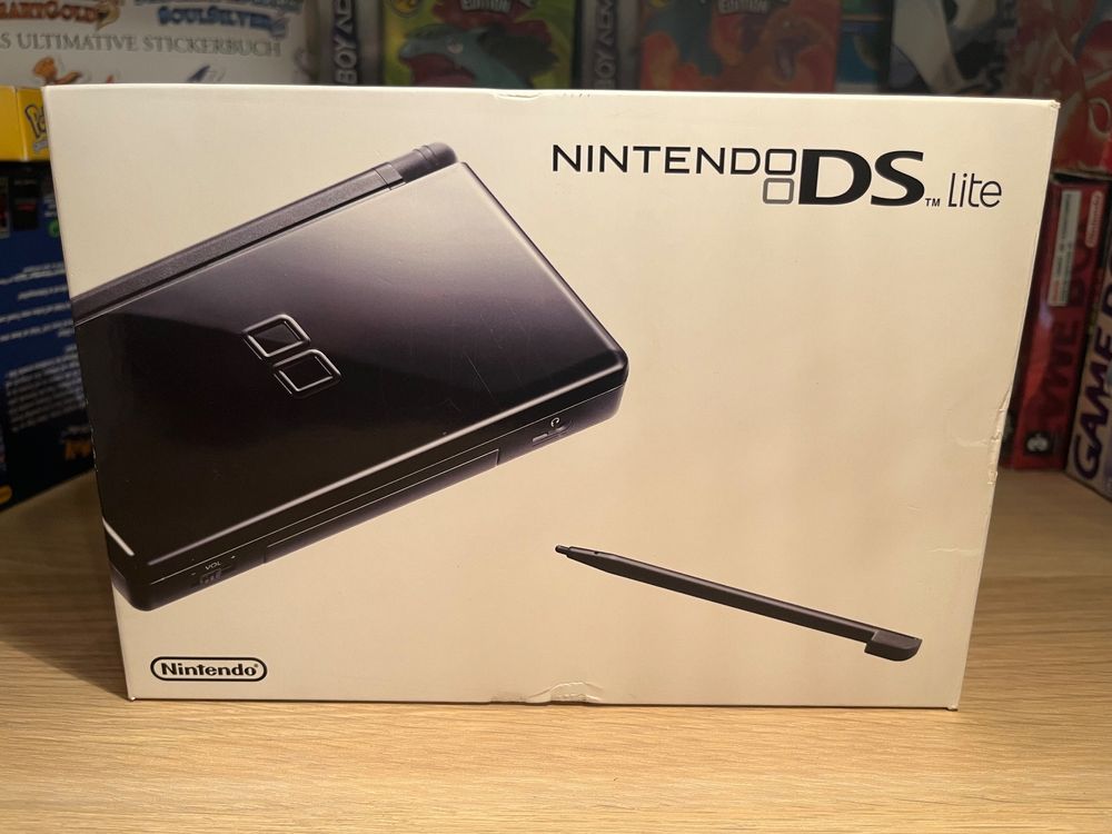 Nintendo DS Schwarz Lite + OVP Original | Kaufen auf Ricardo