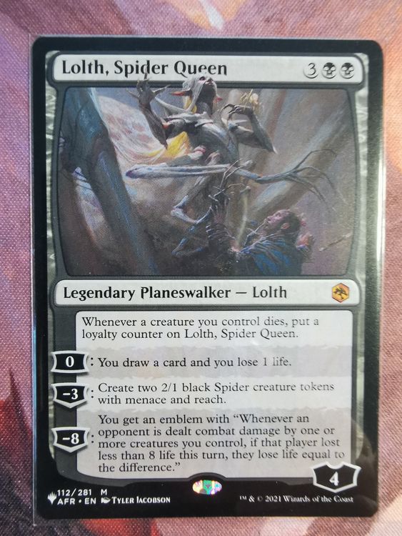 Lolth, Spider Queen (M0112) Magic the Gathering (The List) | Kaufen auf Ricardo