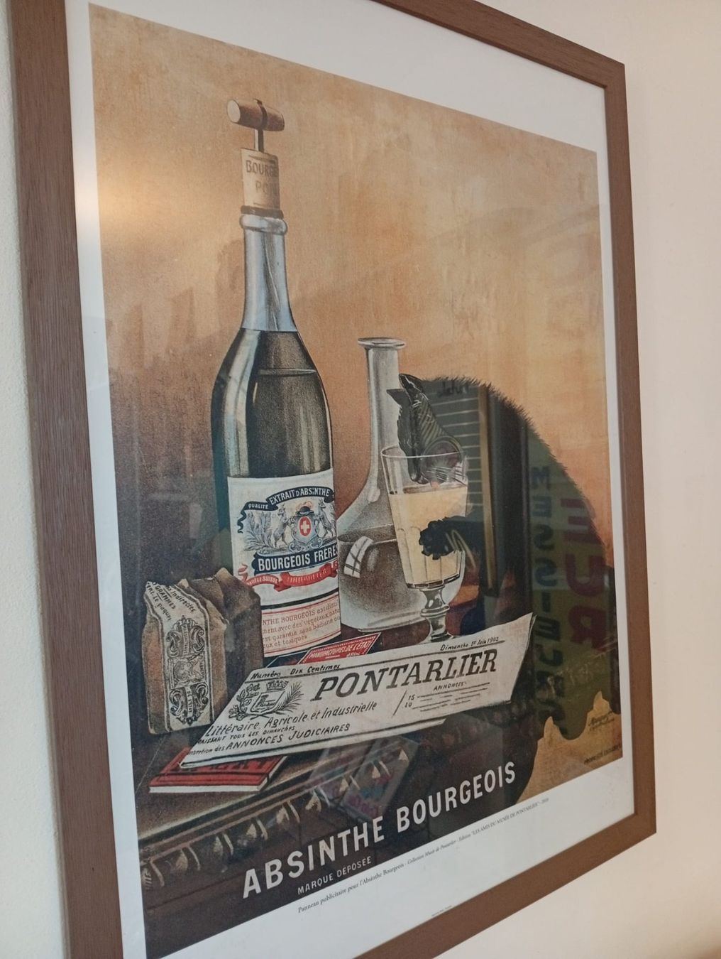 Affiche décorative “Absinthe Bourgeois – Pontarlier” (D'occasion) à ...