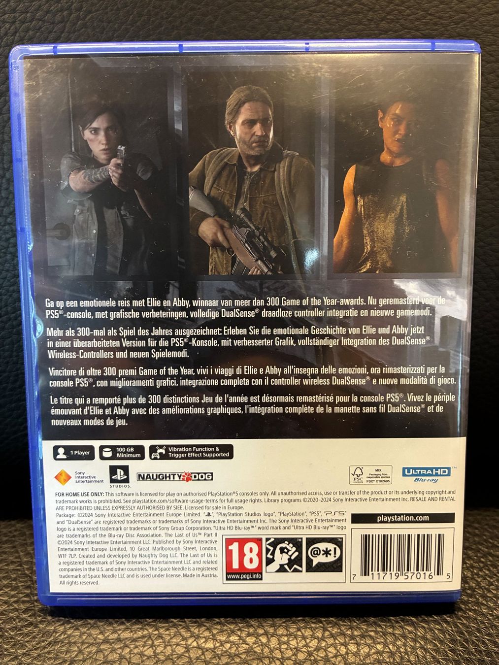 The Last of Us Part II Remastered - PS5 - Top Zustand! (Gebraucht) in Basel für CHF 34.9 – mit ...