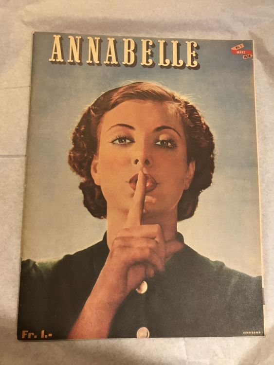 Magazine Annabelle 1938 (D'occasion) à St-Saphorin-Lavaux pour CHF 22 ...
