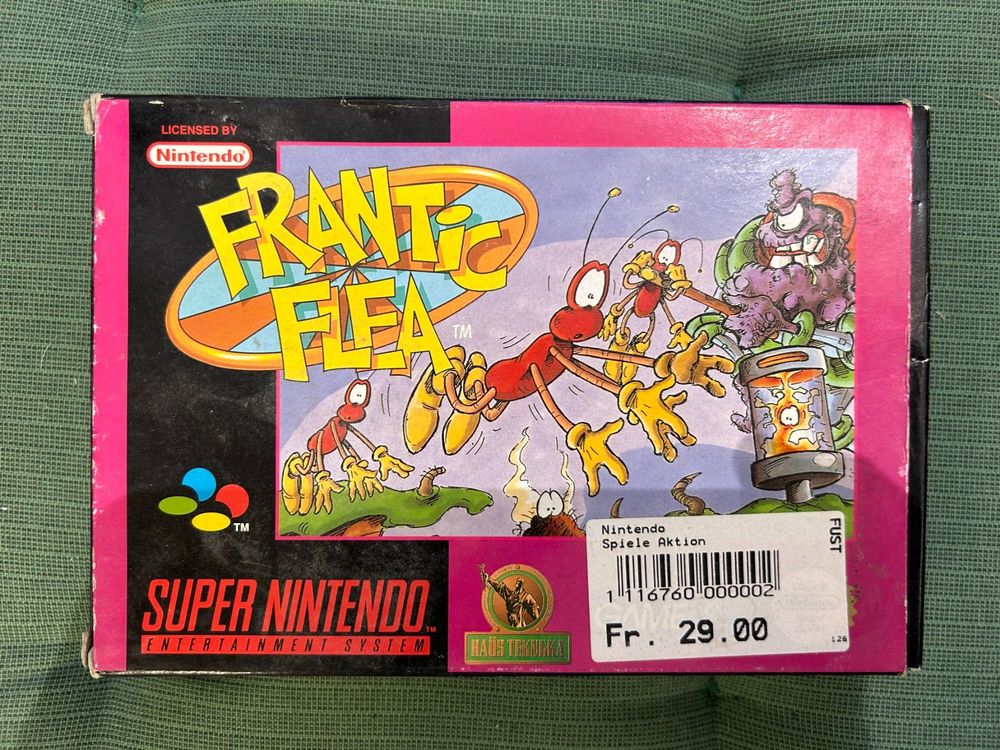 Frantic Flea SNES | Kaufen auf Ricardo