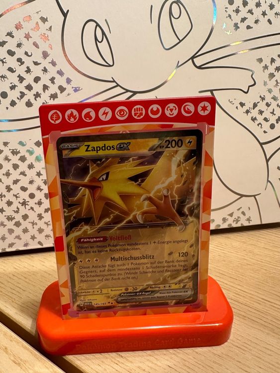 Zapdos Ex #145 Price Pokemon 151 Zapdos EX Collection Ingles - Scarlet ...