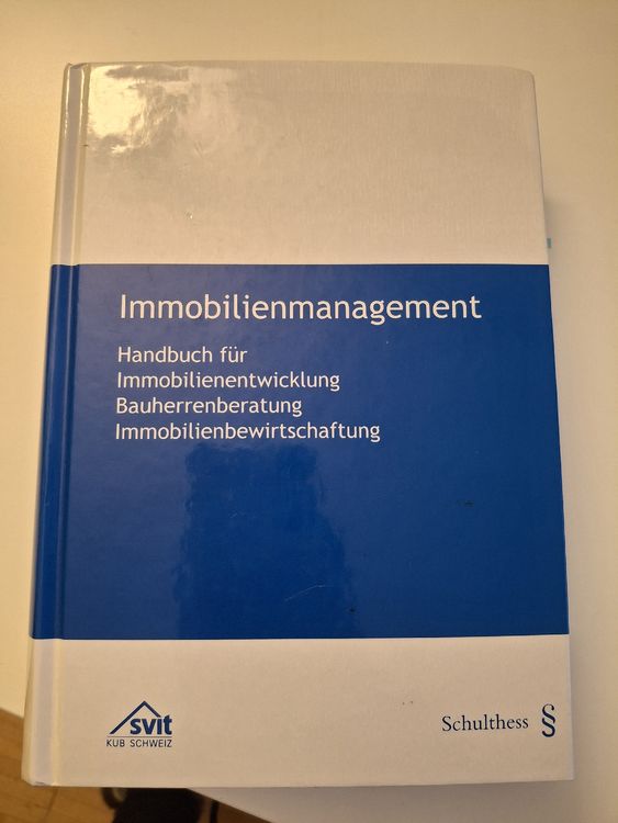 Immobilienmanagement – Handbuch, guter Zustand! (Gebraucht) in Cham für ...
