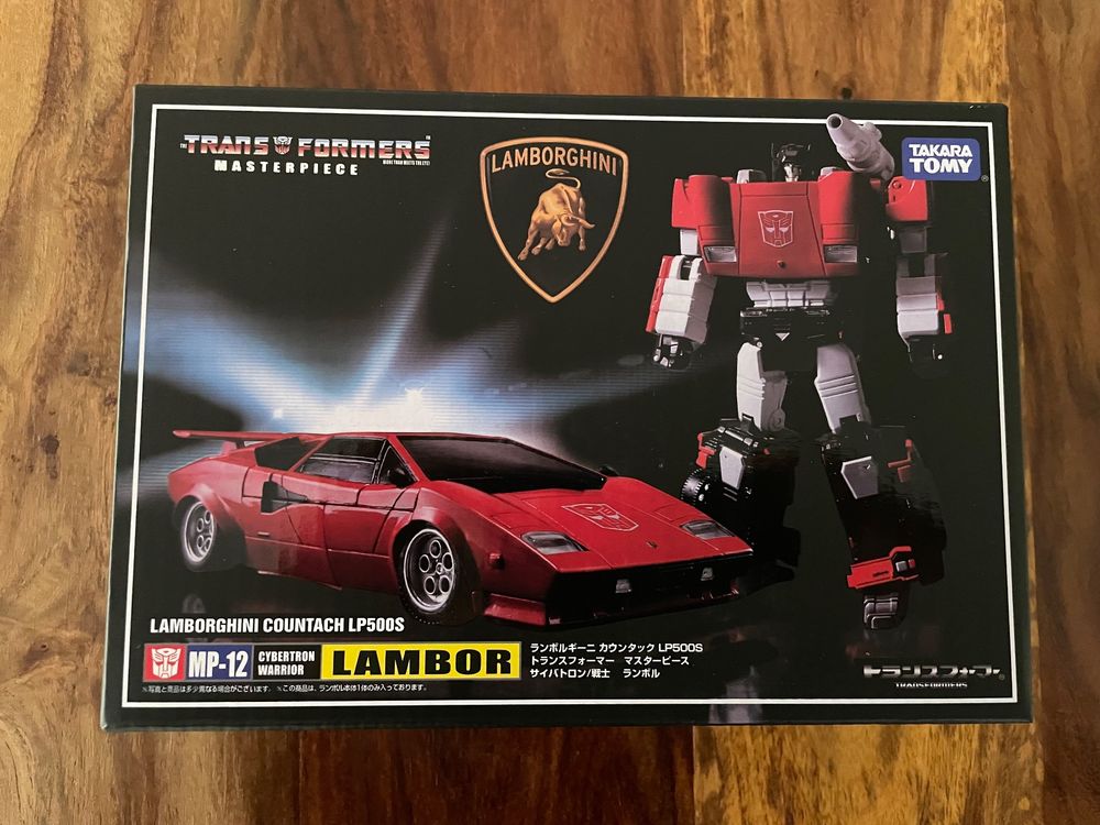 Transformers Masterpiece Takara Tomy Laborghini Lambor Neu (Neuf avec ...