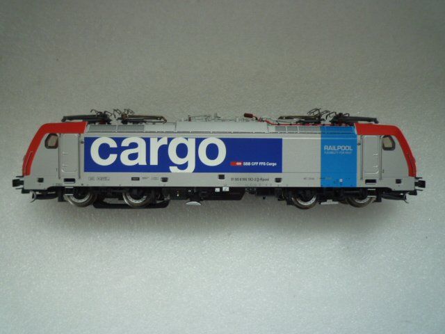 NEU - ROCO 73653 ACS - SBB Cargo BR186 Railpool - AC SOUND (Neu und ...