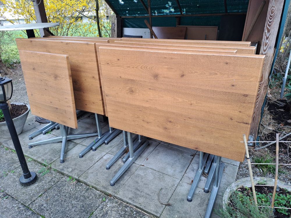 13 Terassen Tiesche Gastro (Gebraucht) in Buch am Irchel für CHF 1500 – nur Abholung auf Ricardo ...