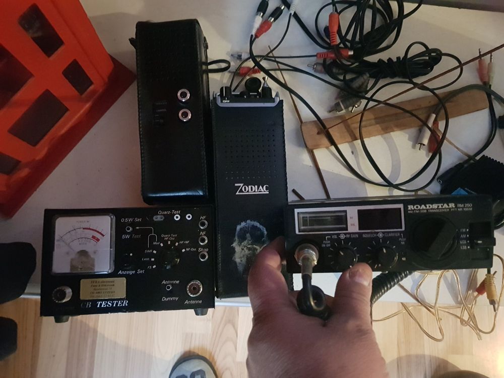 CB Funkgeräte Isam - Zodiac - Roadstar Rm 250 + CB Tester (Gebraucht ...