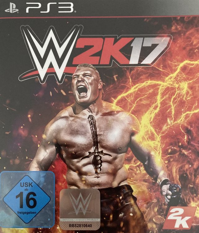 WWE 2K17 - PS3 (Gebraucht) in Jonschwil für CHF 12.9 – mit Lieferung ...