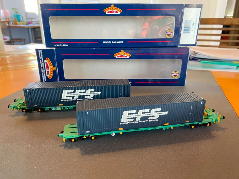 Bachmann Branchline 38-302A Intermodal&Container EFS 00-1/76 (Gebraucht ...