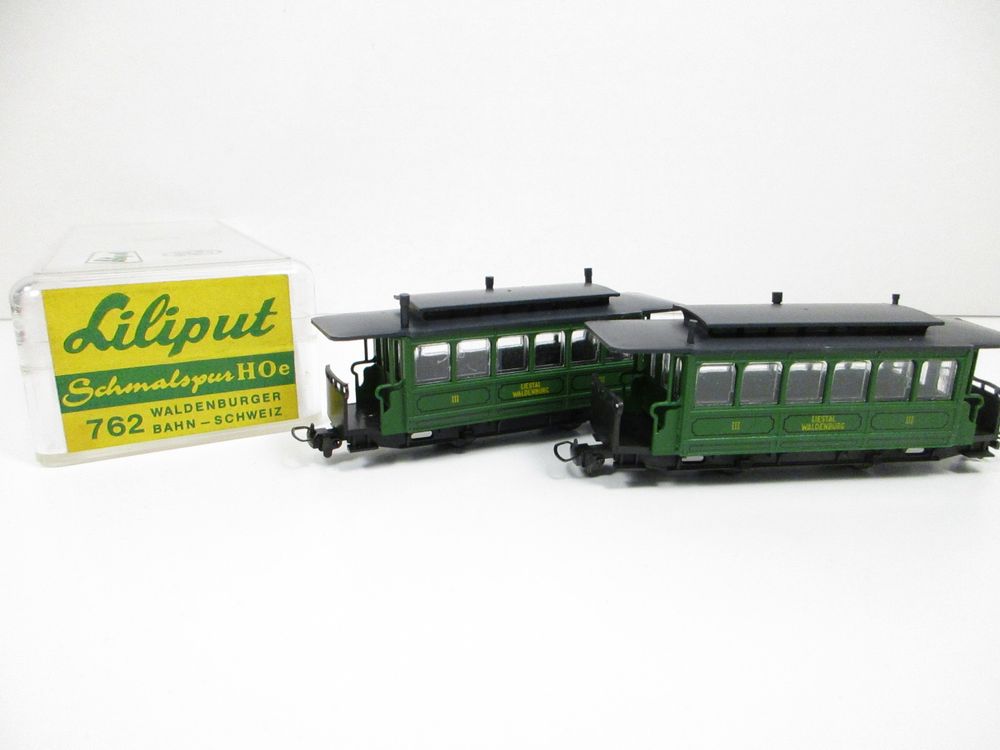 Liliput H0e Waldenburger-Bahn Personenwagen 3. Klasse | Acheter sur Ricardo