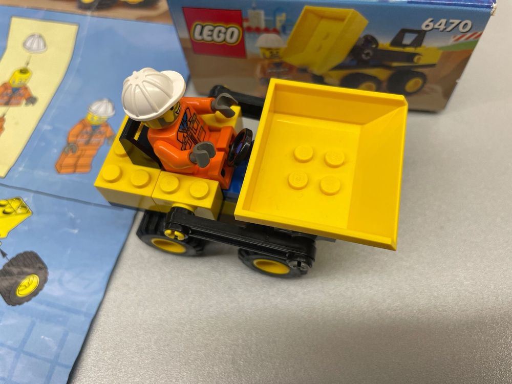 LEGO City 6470 Mini Dump Truck / Kipper von 2000 (Gebraucht) in ...