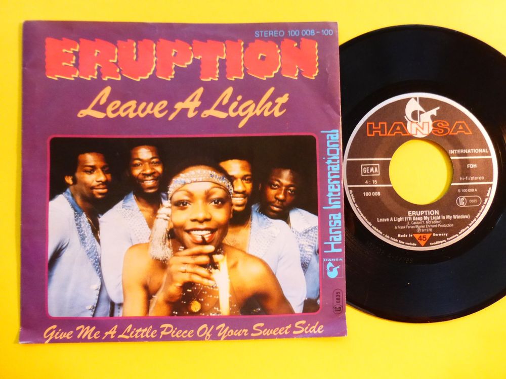 Eruption – Leave A Light | Kaufen auf Ricardo