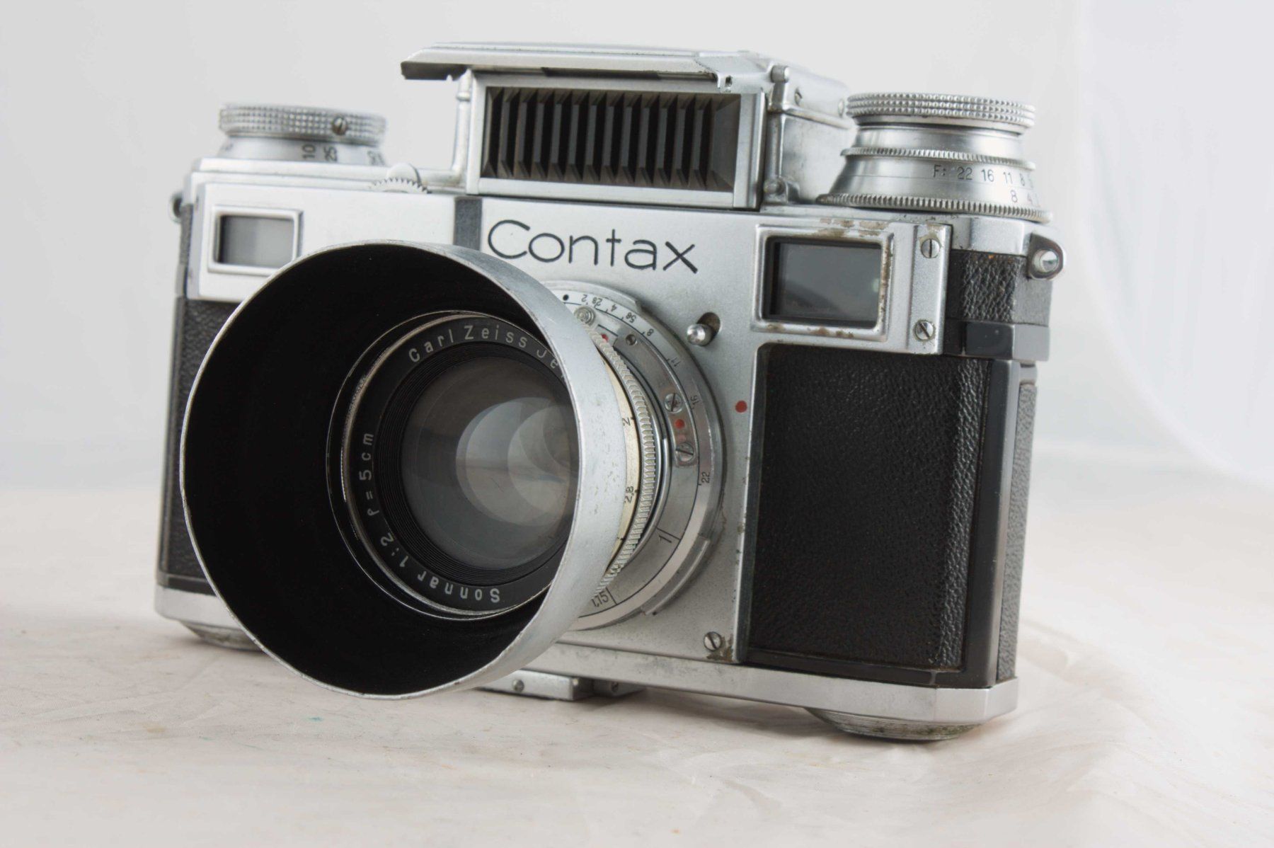 Contax III + Carl Zeiss Jena Sonnar 1:2 f=5cm (Gebraucht) in Zürich für ...