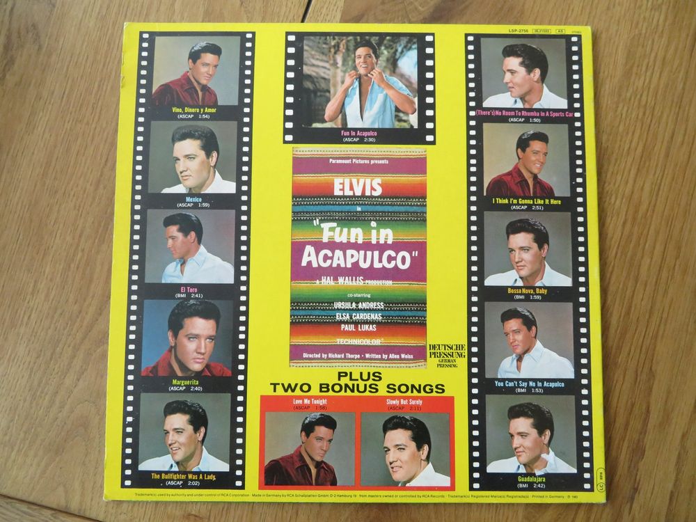 Elvis Lp Fun In Acapulco Kaufen Auf Ricardo