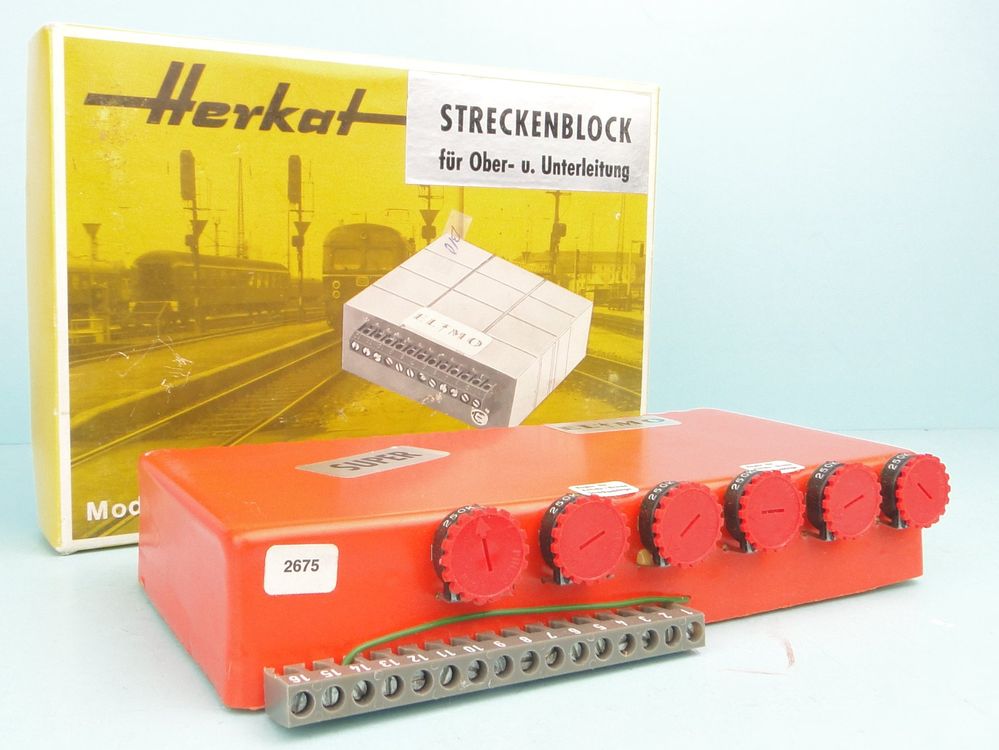Herkat (Helmo) Streckenblock 2675 / AC (Gebraucht) in Bülach für CHF 25 – mit Lieferung auf ...