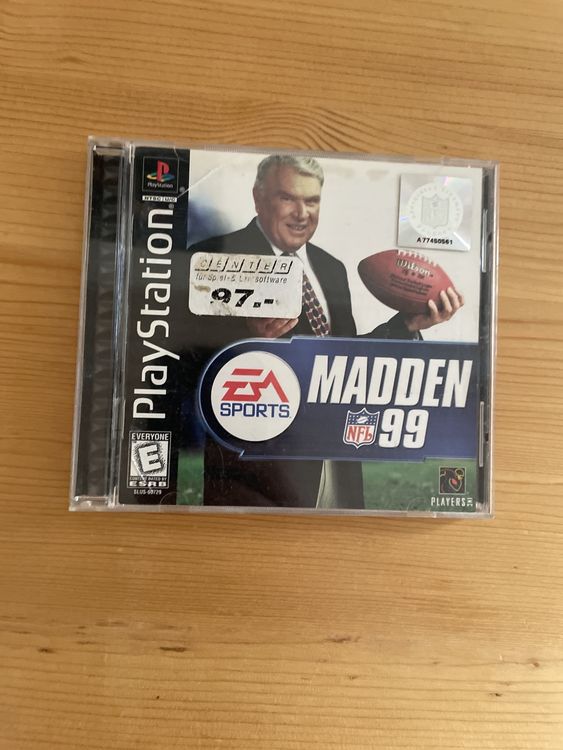 Madden NFL 99 - Playstation 1 - Kult Game Klassiker! (Gebraucht) in ...