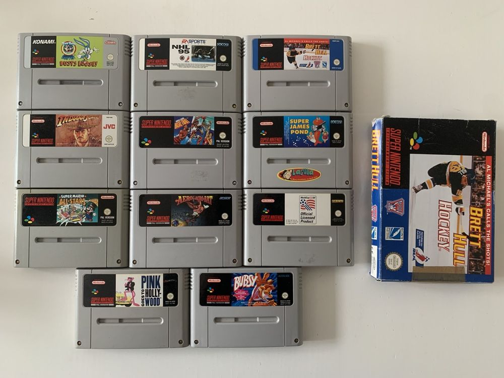 11 Super Nintendo Games SNES | Kaufen auf Ricardo