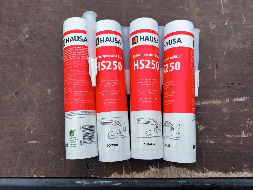 4 X HAUSA Hochtemperatur-Silikon HS250 | Kaufen auf Ricardo