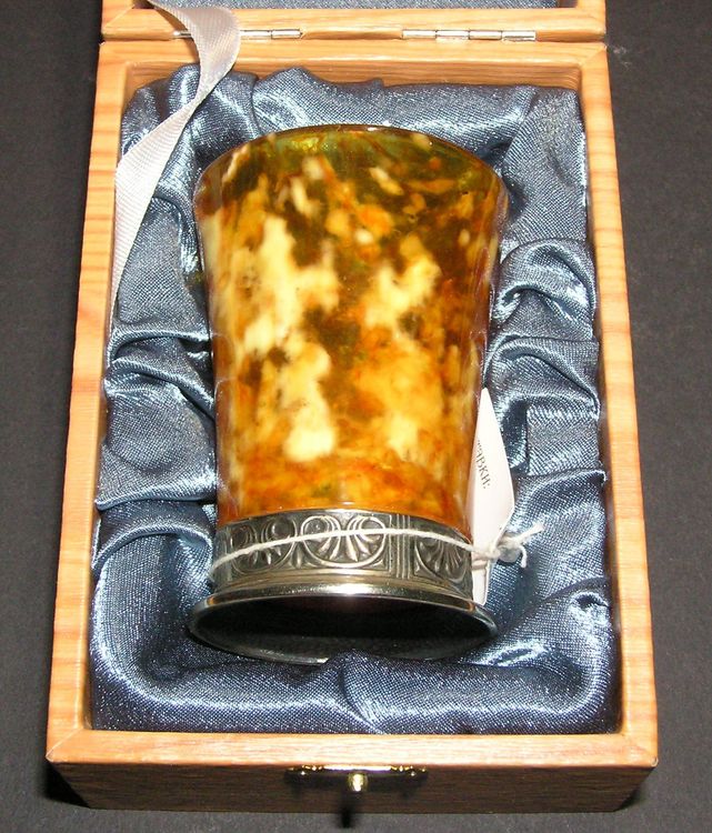 BERNSTEIN BECHER RUSSLAND 875 SILBER (Neu und originalverpackt) in Grenchen für CHF 120 – mit ...