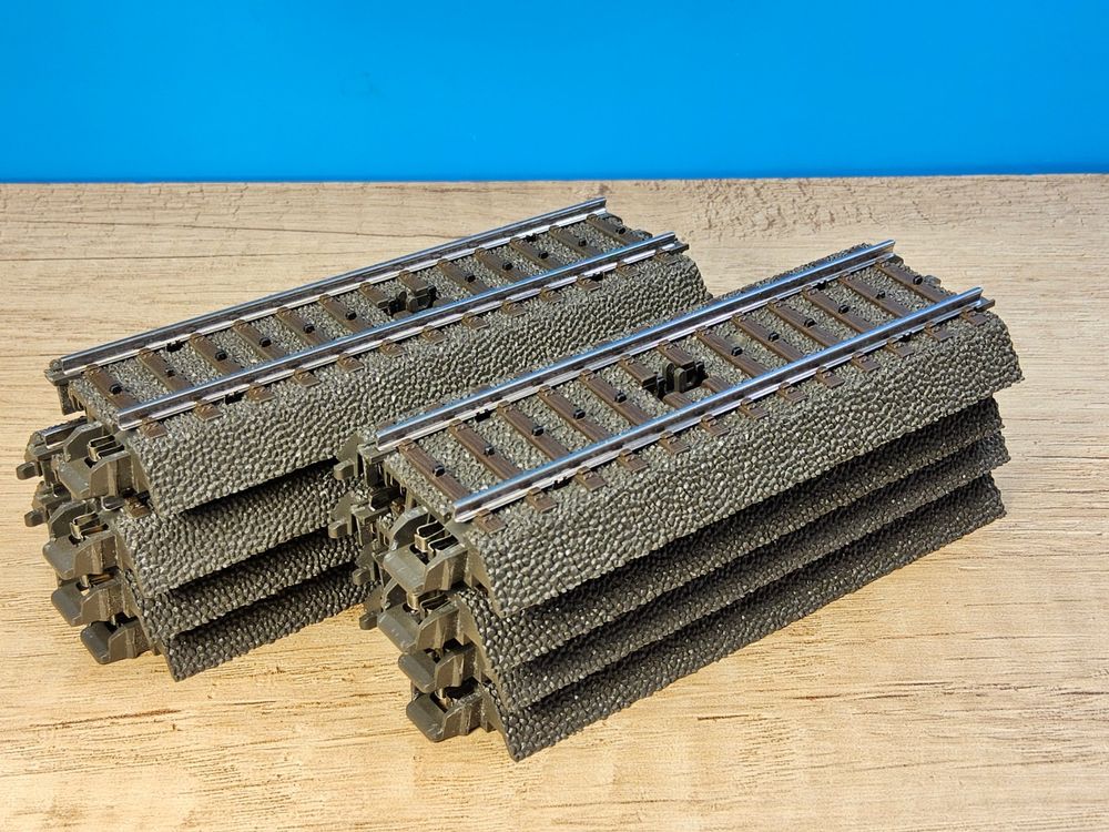 8 x Märklin 24994 C Gleis Schaltgleis Gerade 94.2mm Spur H0 (Gebraucht ...