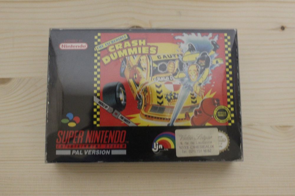 SNES Crash Dummies complet boîte notice PAL FR (Gebraucht) in Vouvry ...