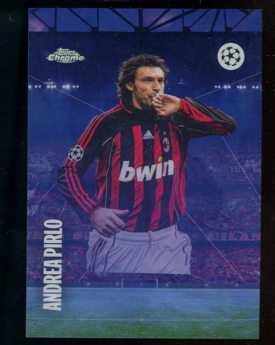 2024 Topps Chrome UEFA #TF-2 Andrea Pirlo AC Milan TIFO (Neu (gemäss ...