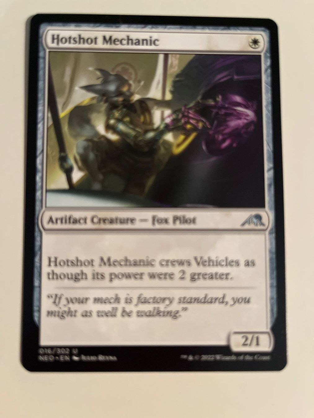1 x Hotshot Mechanic - Magic: The Gathering - MtG (Gebraucht) in Kriens ...