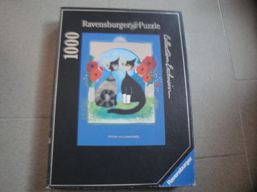 Puzzle 1000Teile Rosina Wachtmeister mit silber Effekt | Kaufen auf Ricardo