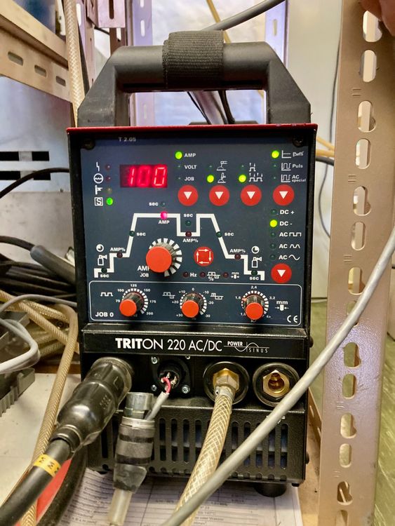 Schweissanlage EWM TRITON 220 AC/DC, Drehtisch und Kühlgerät | Kaufen ...