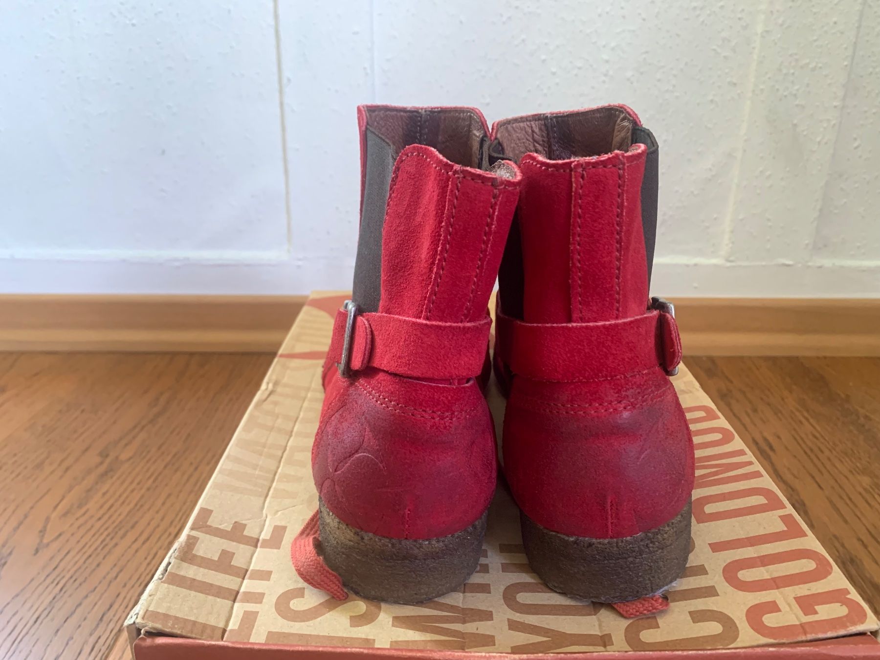 Goldmud Vintage Chelsea red Gr.44 (Neu und originalverpackt) in Zürich ...