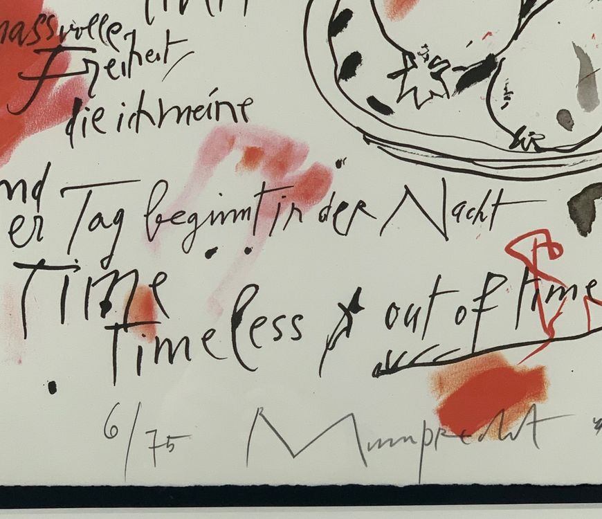 Walter Rudolf Mumprecht(1918-2019)Lithographie Handsigniert (Gebraucht) in Root für CHF 310 ...