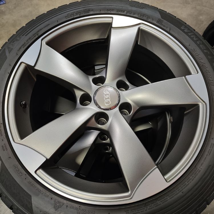 18" Audi Alufelgen Winterreifen Kompletträder (Gebraucht) in Weinfelden ...