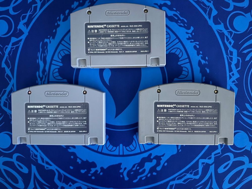 Stock 3 SuperMario Games N64 JPN (Gebraucht) in Manno für CHF 10 – mit ...