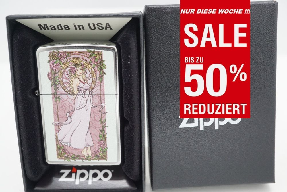 ZIPPO® NOSTALGIC DESIGN - PRINT - 2017 - VERSIEGELT | Acheter sur Ricardo