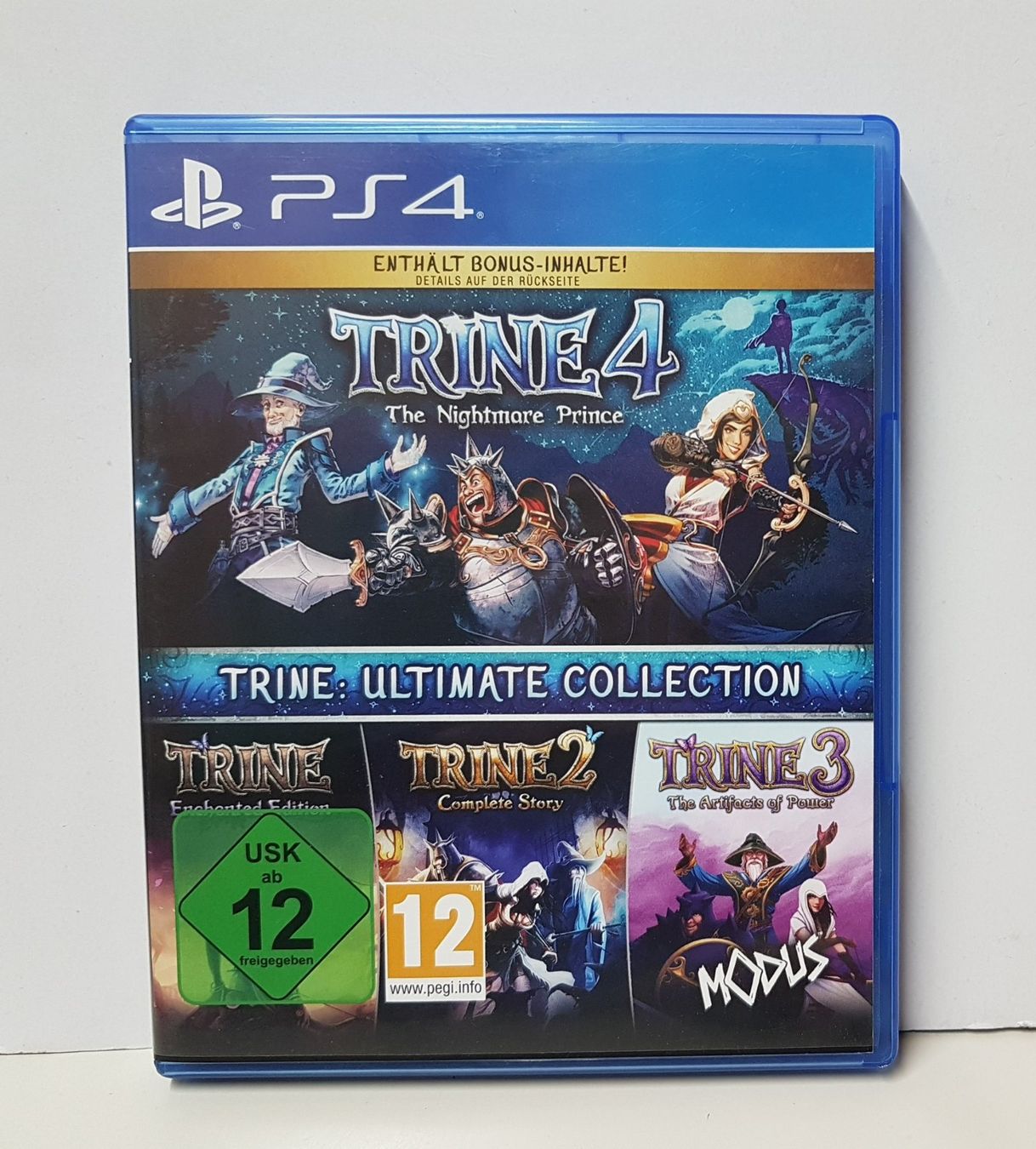 Trine Ultimate Collection 4 x Trine 1,2,3,4 PS4 (Gebraucht) in Schüpfheim für CHF 55.8 – mit ...